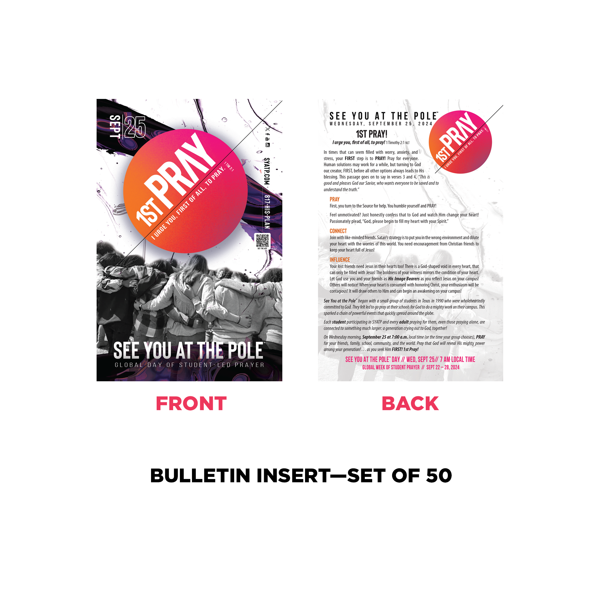Bulletin Insert/Flyer (set of 50)